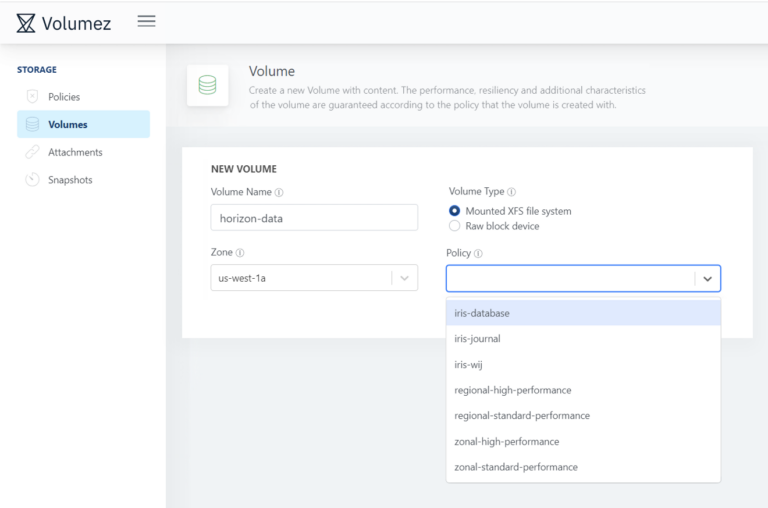 Technology | Volumez